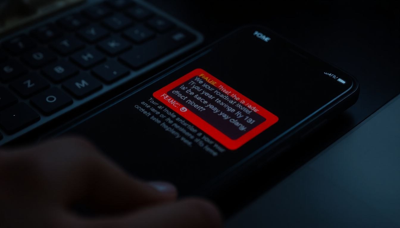 FBI Warning: Smishing Texts