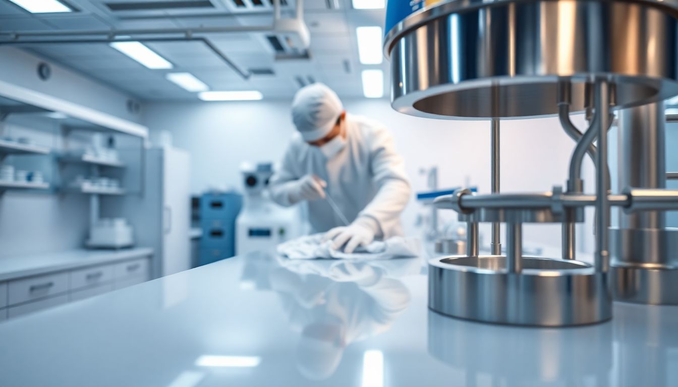 GMP Cleaning and Sanitation in Pharmaceuticals